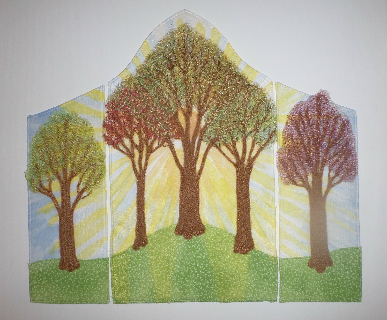 Quilted Artistry: Poetic Fragments