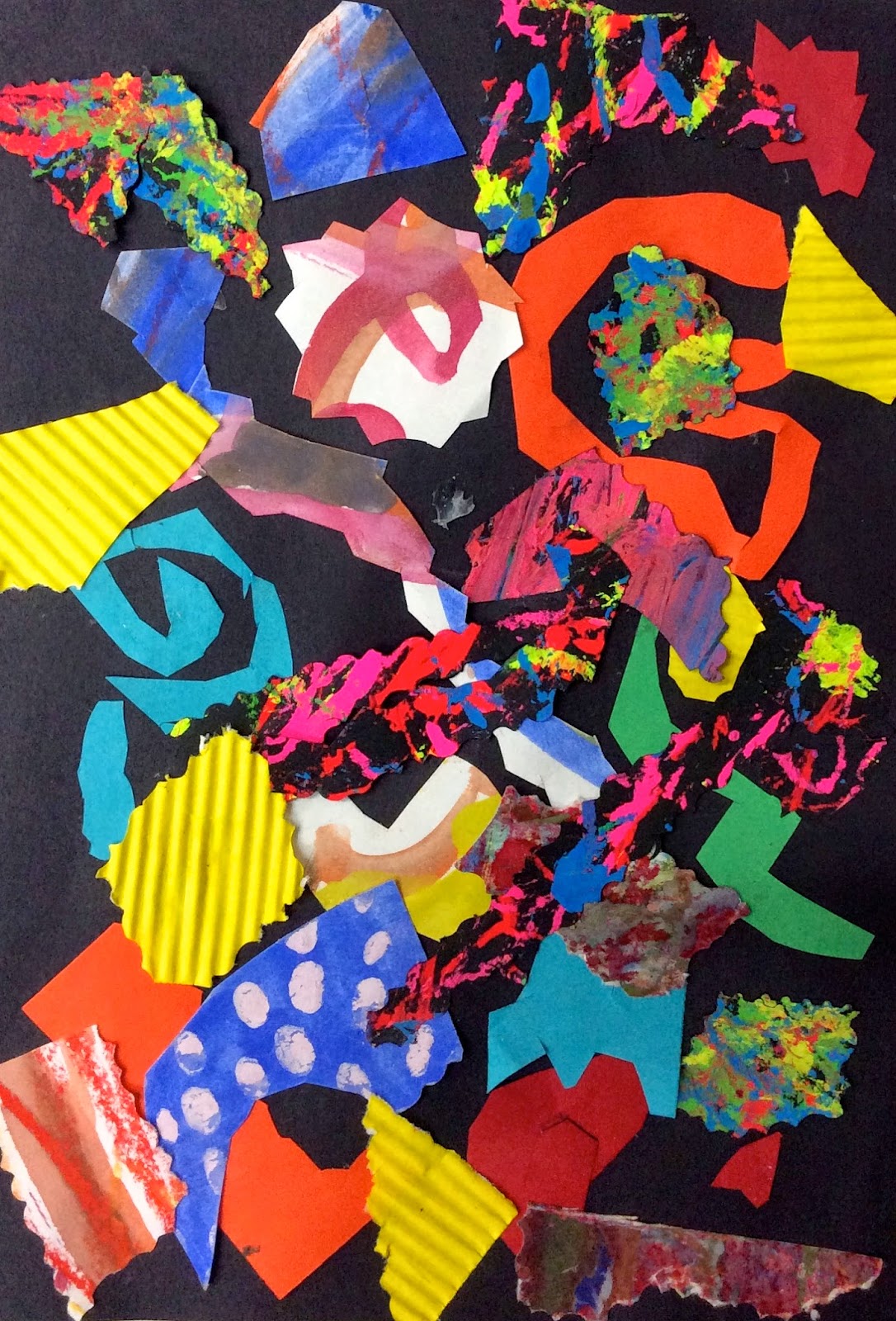Ms. Curry's Art Room : 1st Grade Henri Matisse Cut-Outs