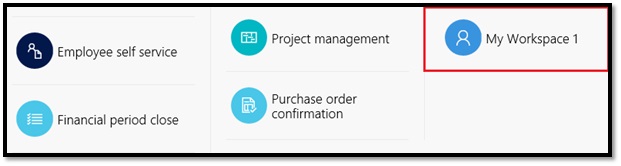How to create a new Workspace in D365 - D365 F&O Solutions