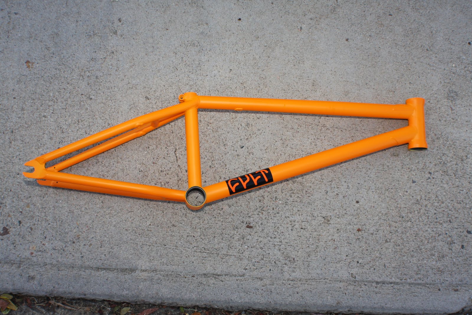ALL DAY BMX SHOP: CULT OS FRAME $300 black,chrome,orange,raw
