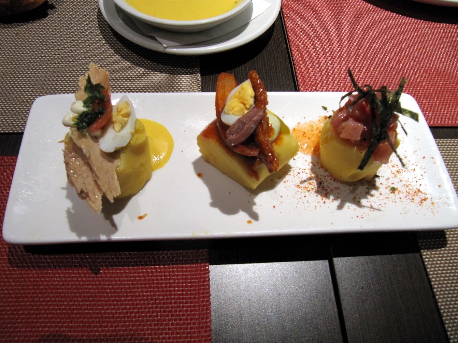 Menús para impresionar: Tanta bistró, Lima en Madrid