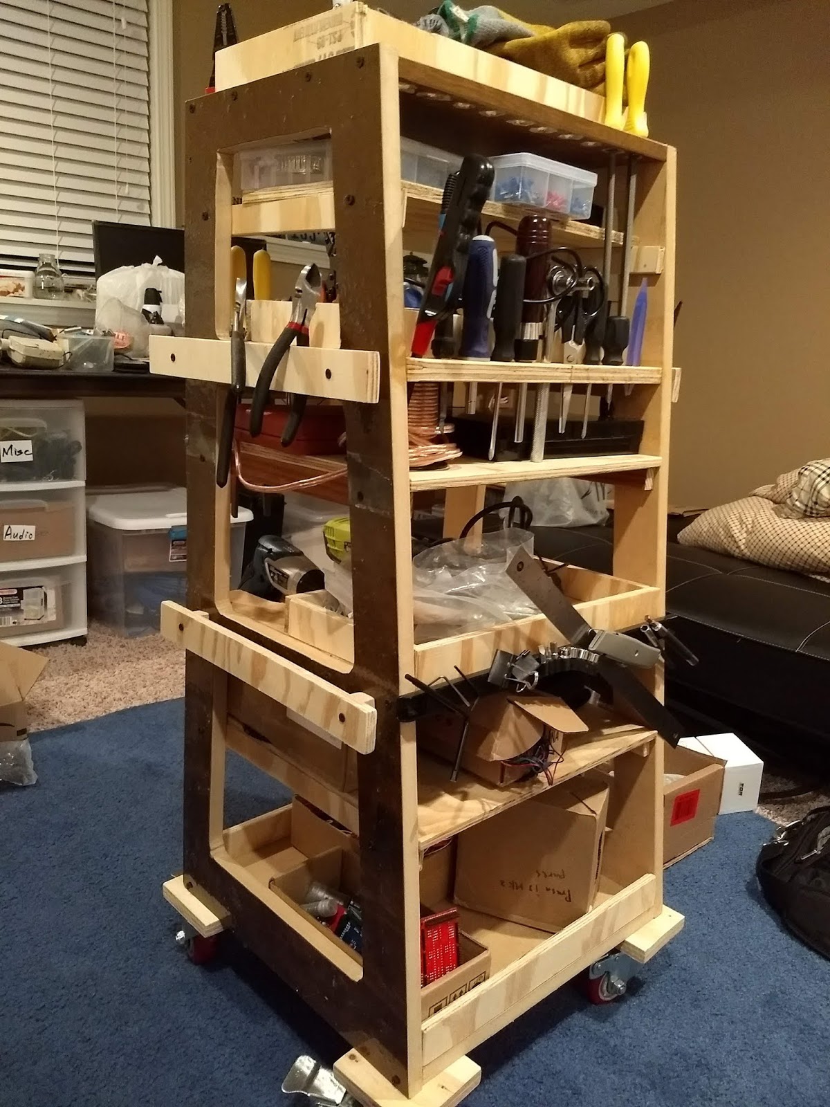 Tool cart - Adam Savage style