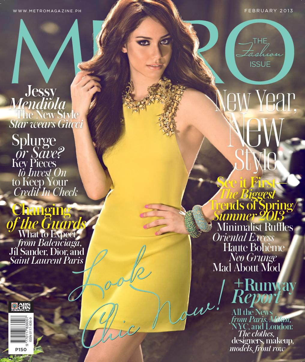 Showbiznest: Jessy Mendiola Covers Metro Magazine Spring/Summer Fashion ...