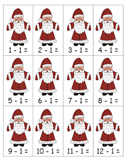 Christmas Subtraction Center Games to Help with Common Core! - Fern ...