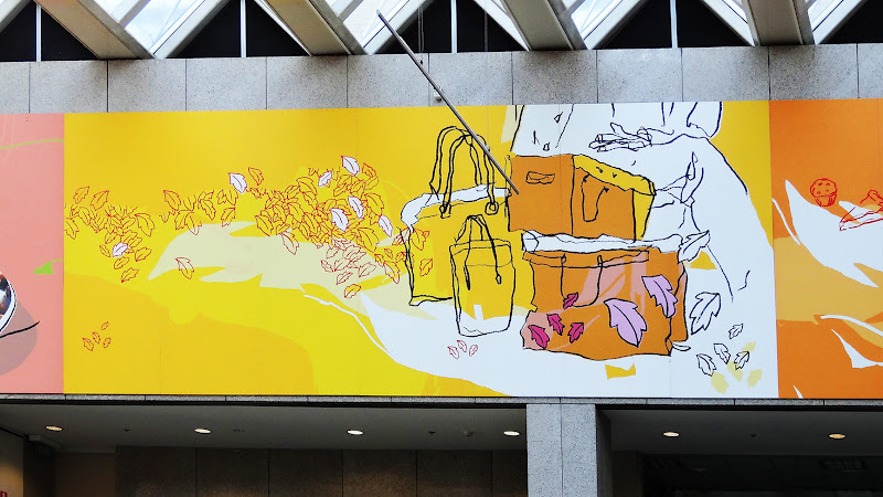 MAP: GALLERIA FOOD HALL MURALS