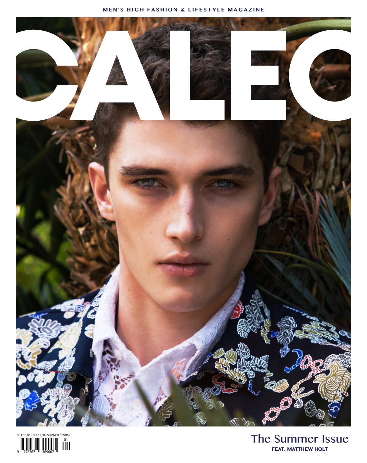 Lars Burmeister y Matthew Holt en portada de CALEO Magazine Summer Issue