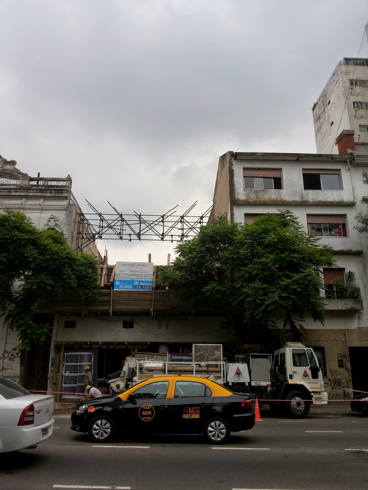 Edificio Independencia 1375: La obra