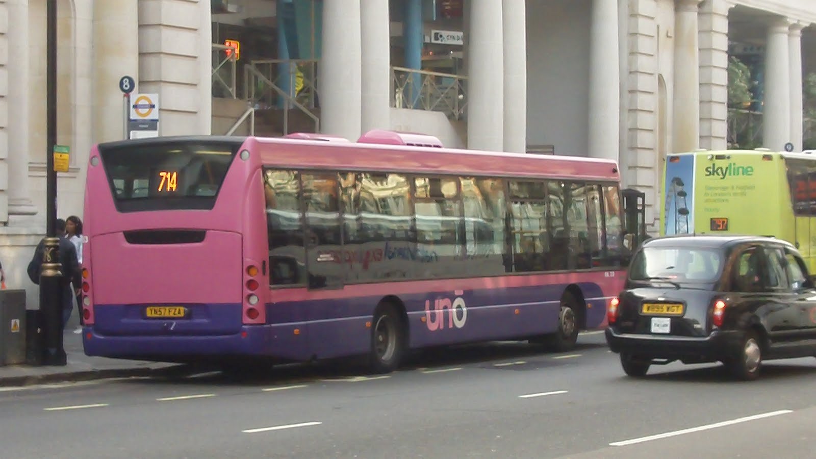 The London Bus Team: Scania K230UB OmniCity UNO SNL 353 YN57 FZA