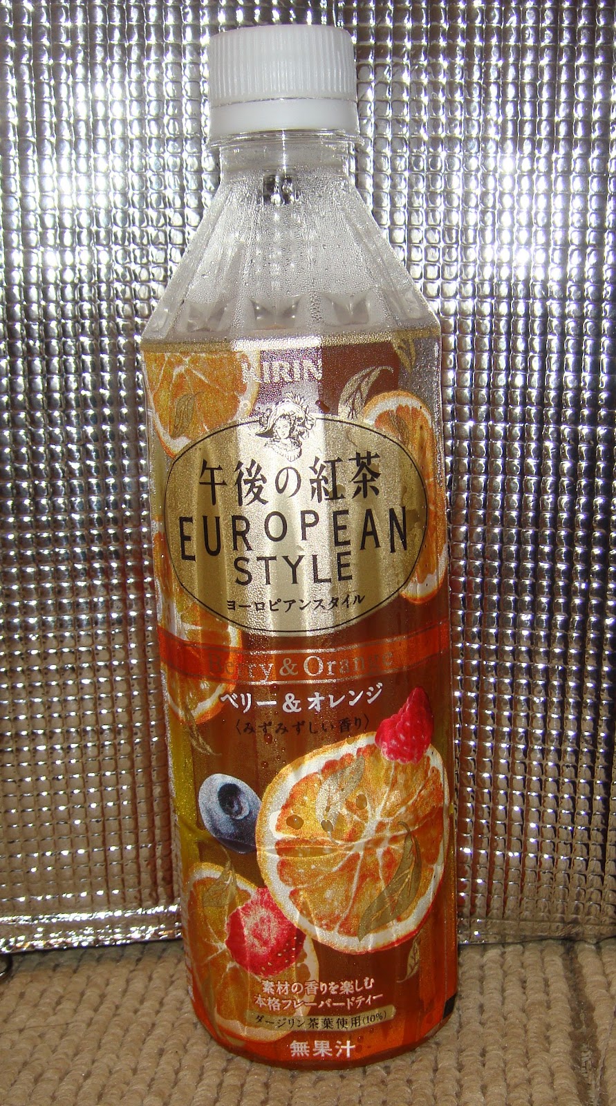 Supersupergirl's Food Reviews: KIRIN European style berry and orange tea