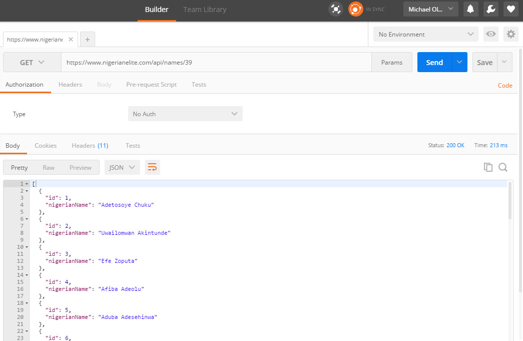 Built Some APIs For Some Interesting Nigerian Data Use | Productivity ...