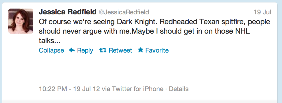 hidden experience: the death of Jessica Redfield