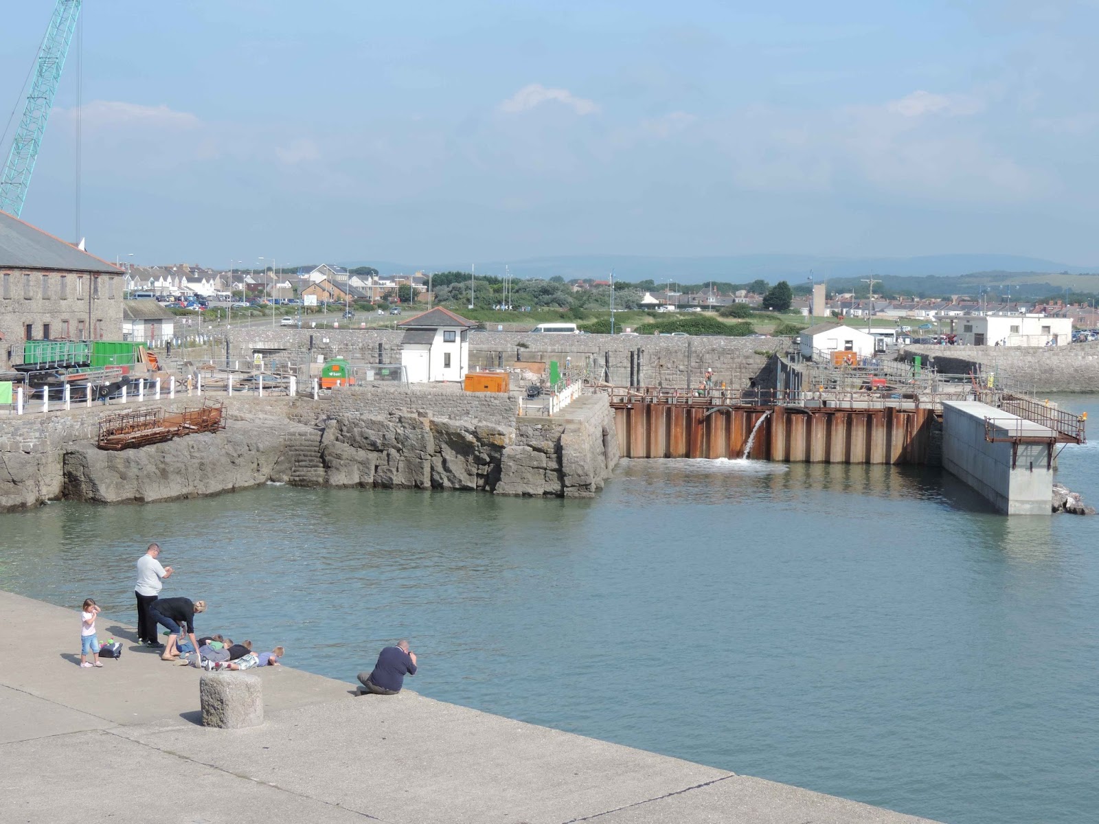 Photographic Allsorts: Porthcawl Marina Update, Making Progress.