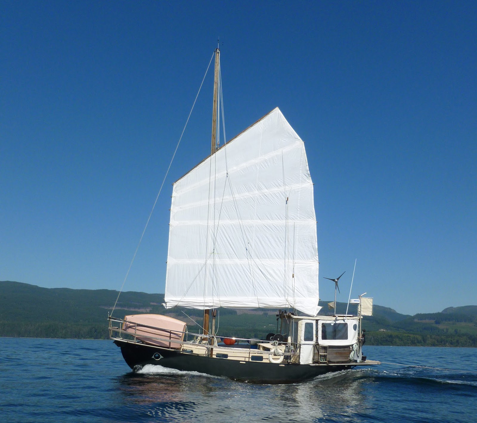 Bruno Atkey's Steel Sailboat in British Columbia Waters - Lloyd's Blog