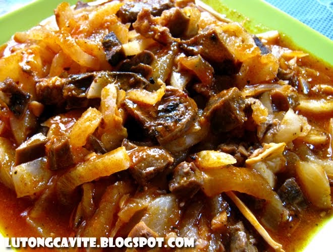 Lutong Cavite : Bopis