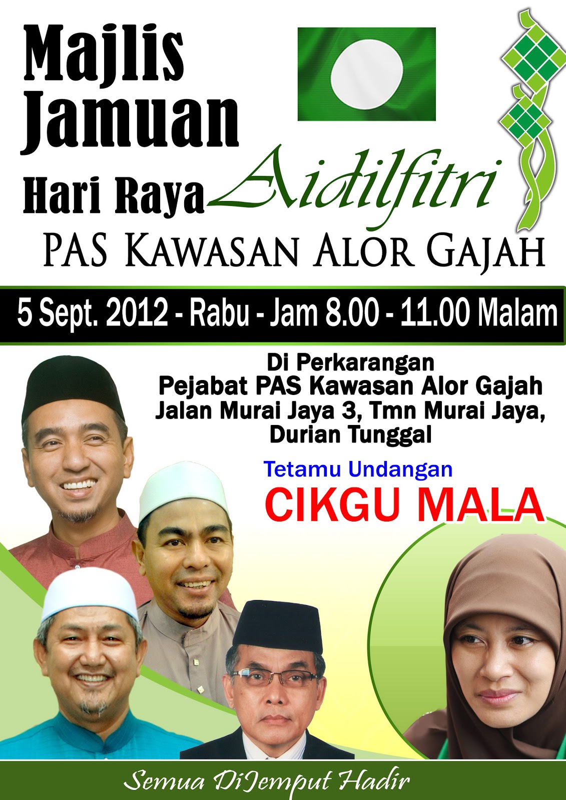 Mutiara Minda Srikandi Pejuang: Jamuan AidilFitri Pas Lawasan Alor ...