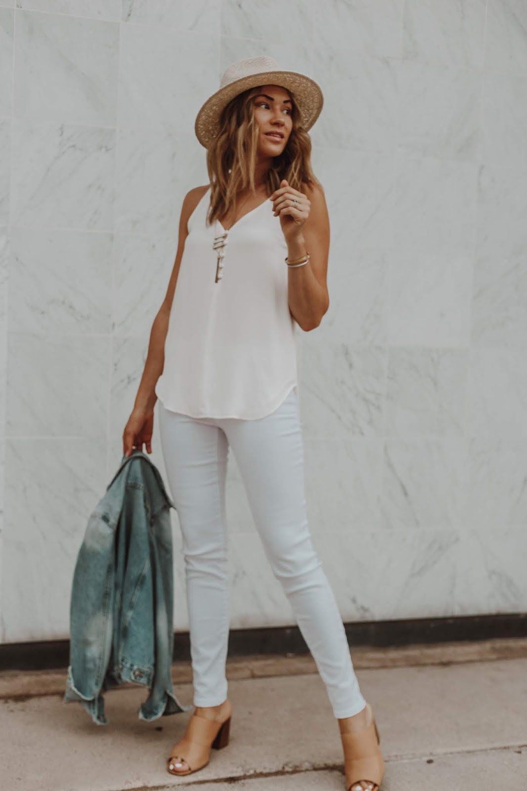 How To Wear All White - Leah Behr