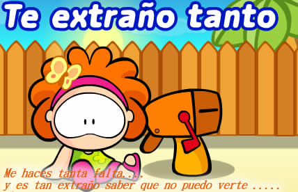 Te extraño amiga - Imagui