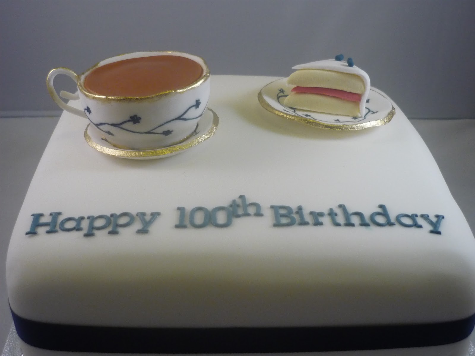 Eat Cakes by Susan: 100th Birthday cake