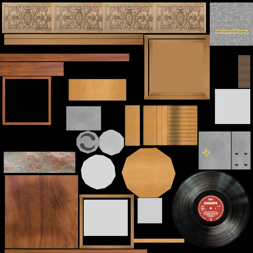 design for games 3d modelling : making of my gramophone