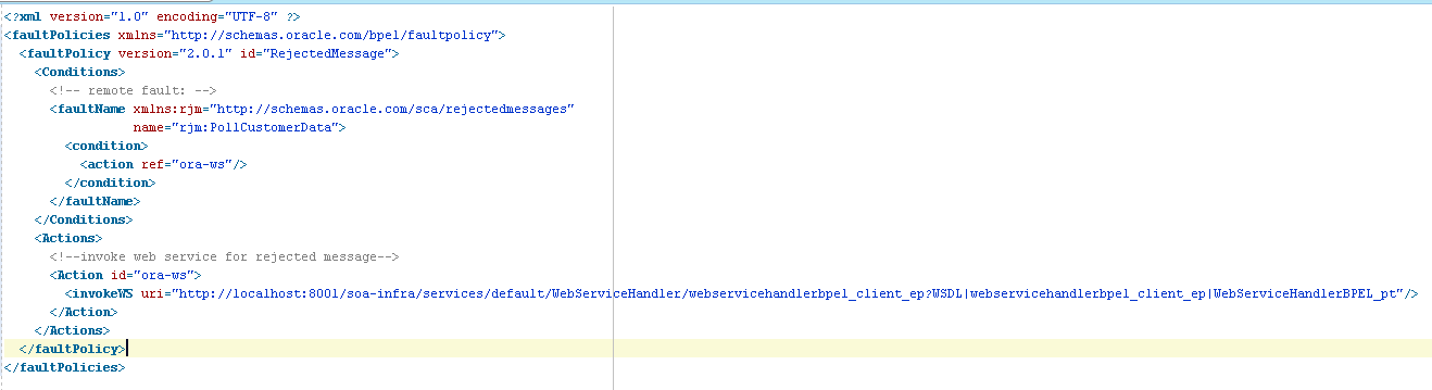 Soa 11g File Rejection Handler Part 3 Web Service Handler For File Adapter Oracle Fusion