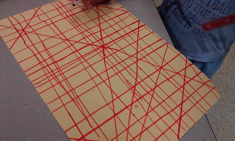 ARTsome! Elementary Art: 3rd Grade- Abstract Line Drawings