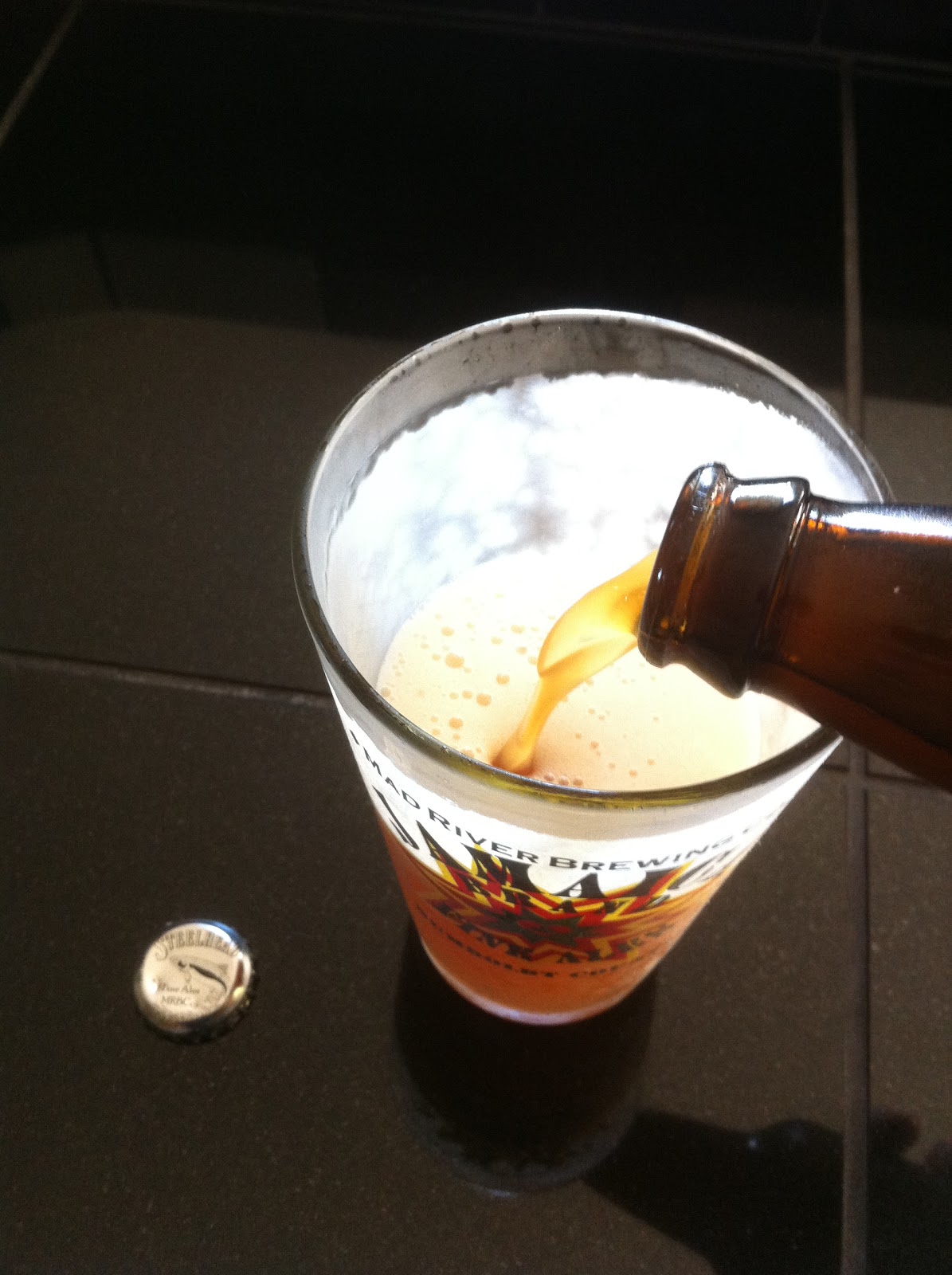 NorCal Beer Blog: Mad River Brewing Company Steelhead Double IPA