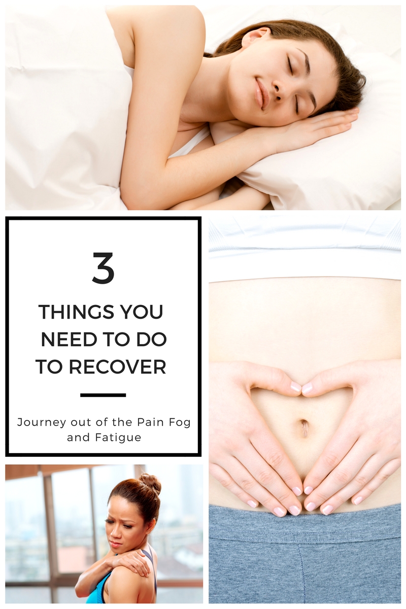 Three Things to Do to Recover from Pain, Fog and Fatigue