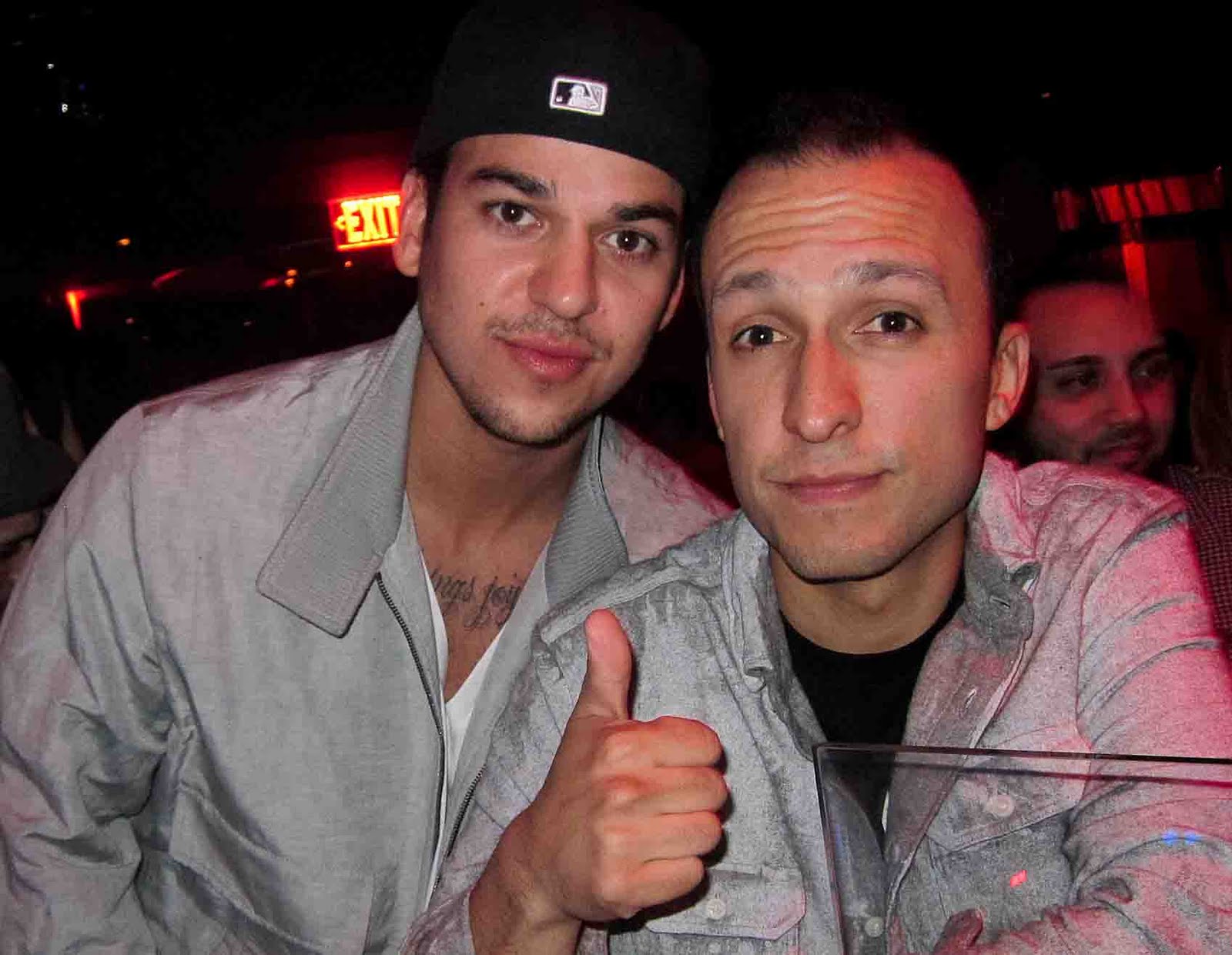 ROB KARDASHIAN HANGS WITH VEGAS DJ VICE