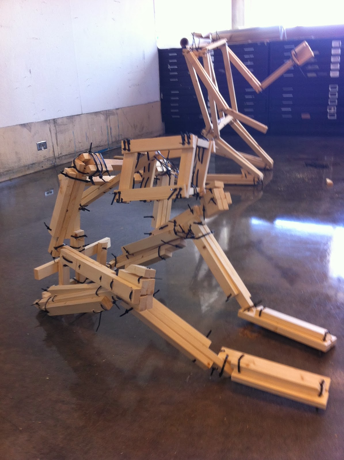 Introduction to the Studio: Teresa, Chris and Eric Wood Figure Project