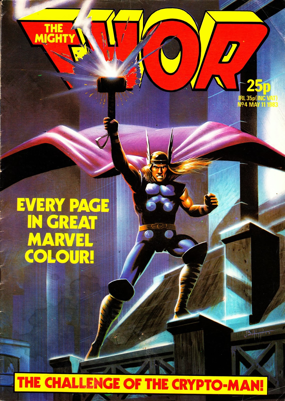STARLOGGED - GEEK MEDIA AGAIN: 1982: THE MIGHTY THOR MAY COVER GALLERY ...