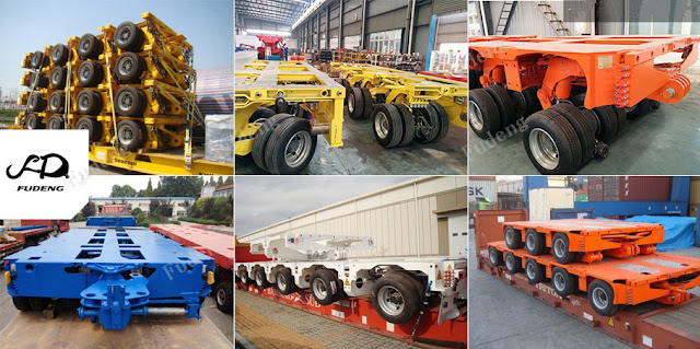 China semi trailer professional manufacturer: Multi axles hydraulic ...