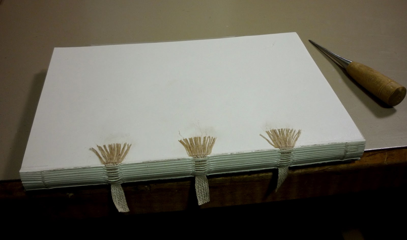 About the Binding: Bradel Binding -part 1 a Paper Case Binding