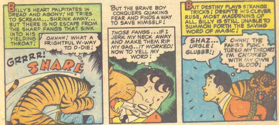 The World's Mightiest Mortal!: Captain Marvel Fights the Tiger Terror!