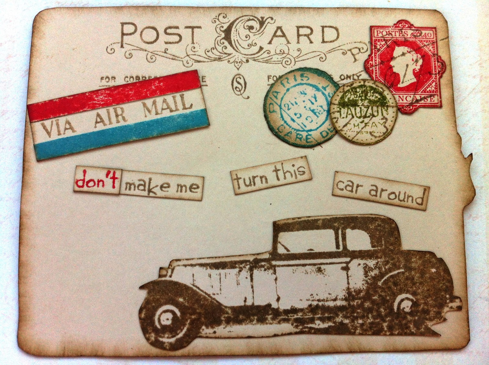Crafty Thoughts: Postcards