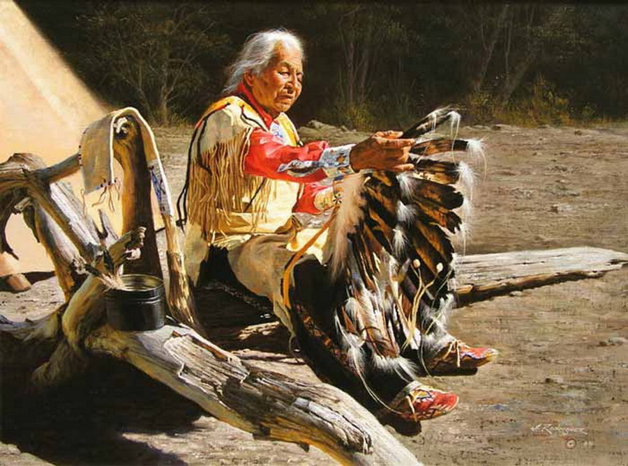 Arte y Actividad Cultural: Imágenes de pinturas de indios americanos ...