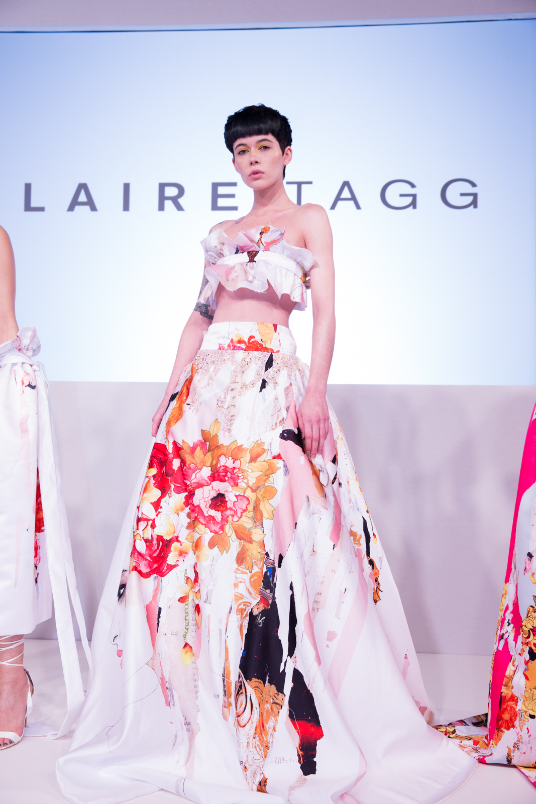 frumpy to funky: Claire Tagg AW18 at London Fashion Week