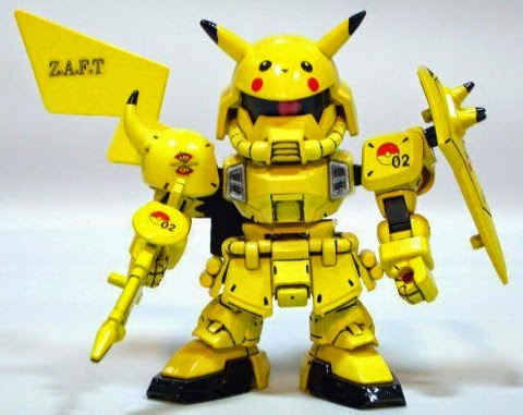 5 Great Iconic Zaku Custom Model Kits