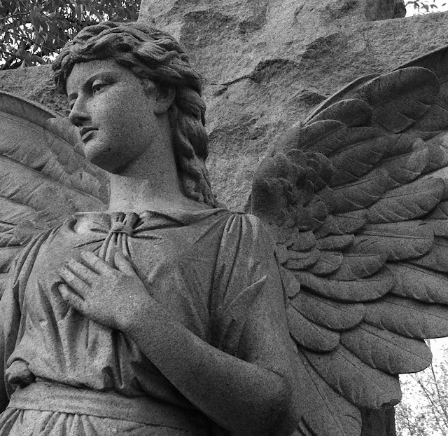 You Could Make That: ANGEL STATUES AT FOREST HOME CEMETERY