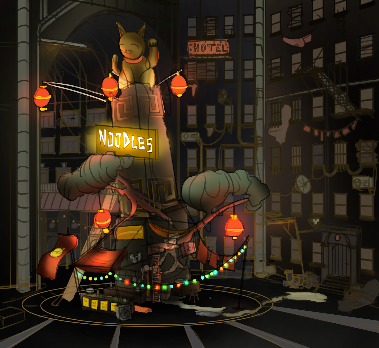 Leon Fechner CG 2017: Backgrounds