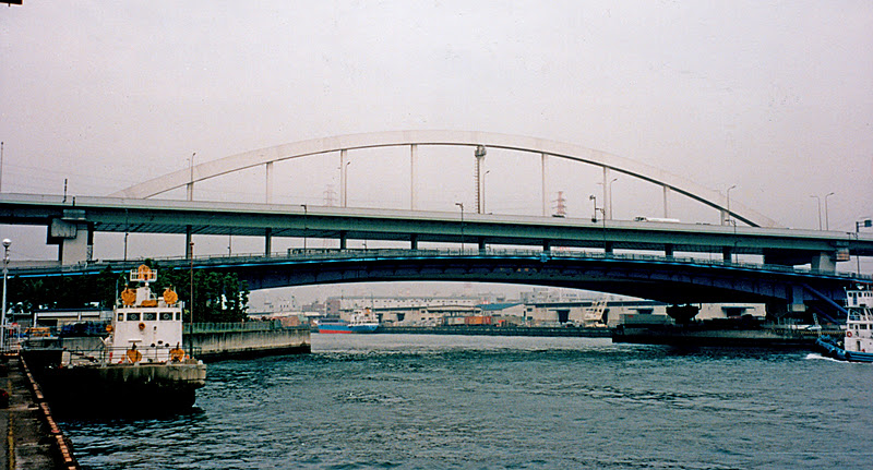 Bridge of the Week: Osaka Bay Bridges: Nanko Suiro Bridge