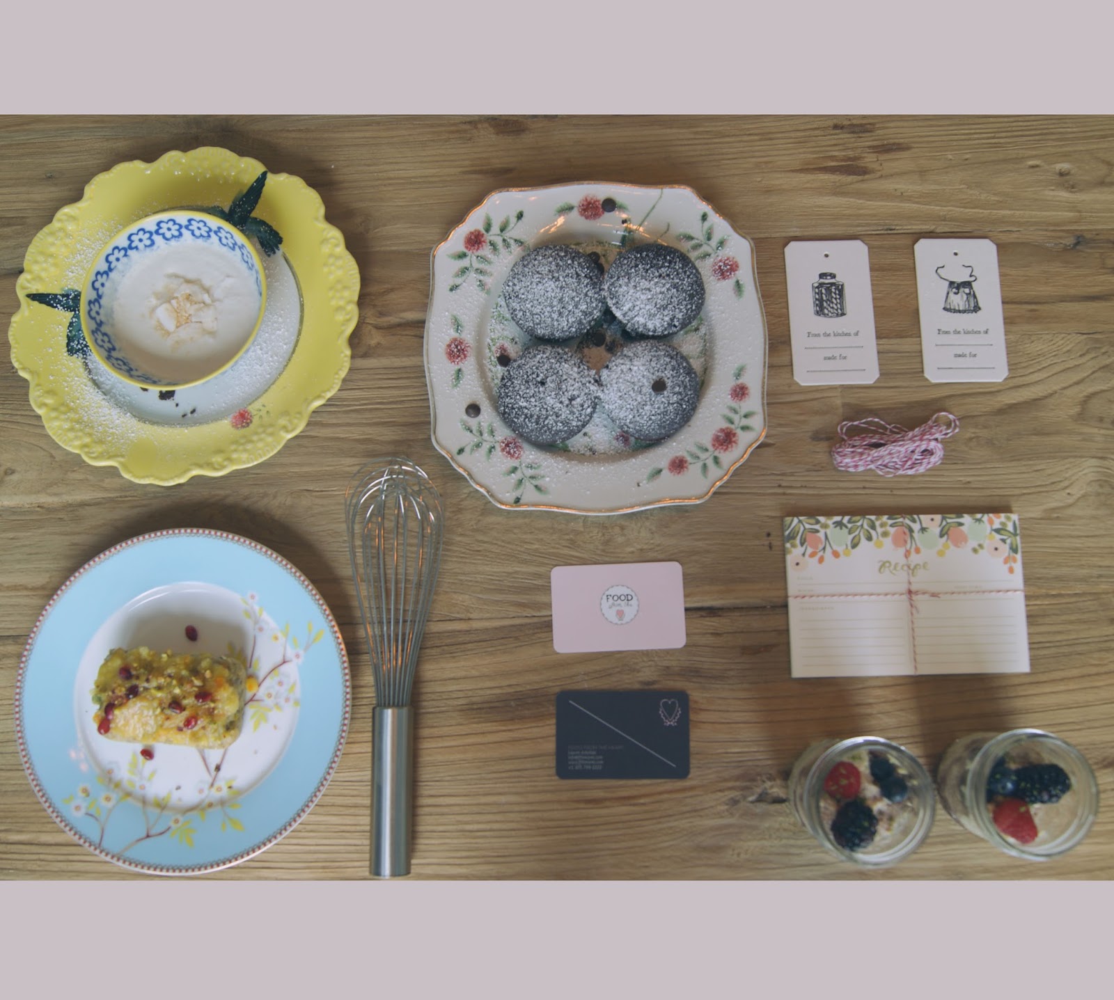 Food from the heart.: Afternoon tea Cakes...vegan & delish!