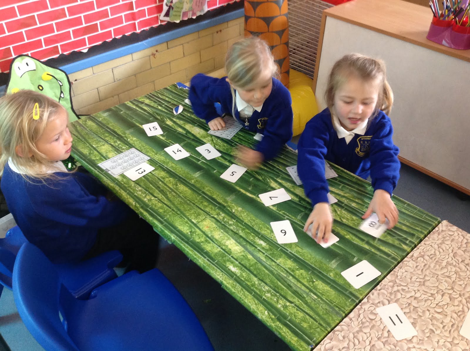 Withernsea Primary School Year 1 Blog: 1ET counting and matching numbers