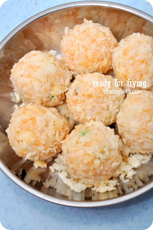 CHASING FOOD DREAMS: Simplot Hash Brown Arancini