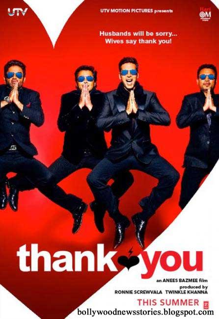 Latest News: First Look Posters of Thank You Featuring Akshay Kumar and ...