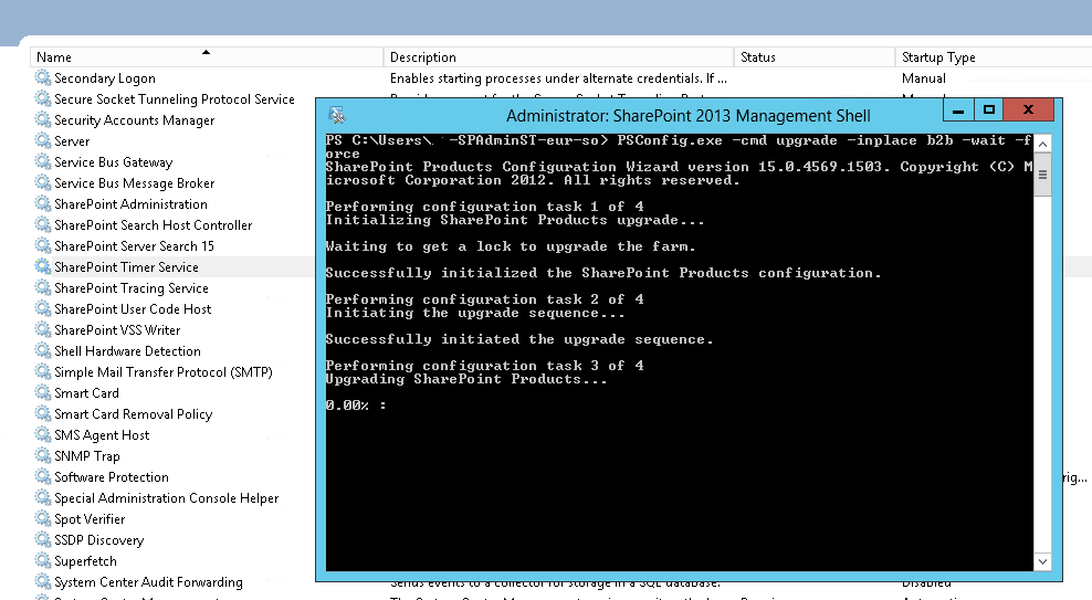 SharePoint Dungeon: using PSConfig - wait