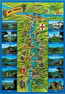 Map Cards - Hunting: 0178 Germany - River Moselle