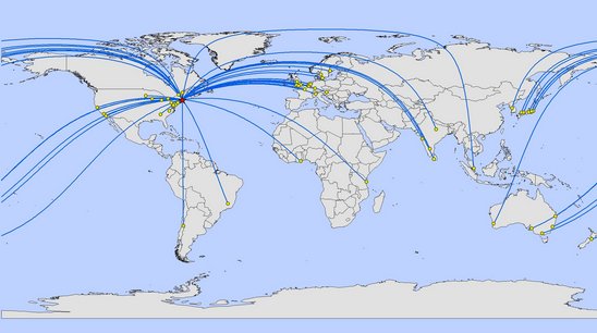 INTERESTING THINGS: Great Circle Mapper