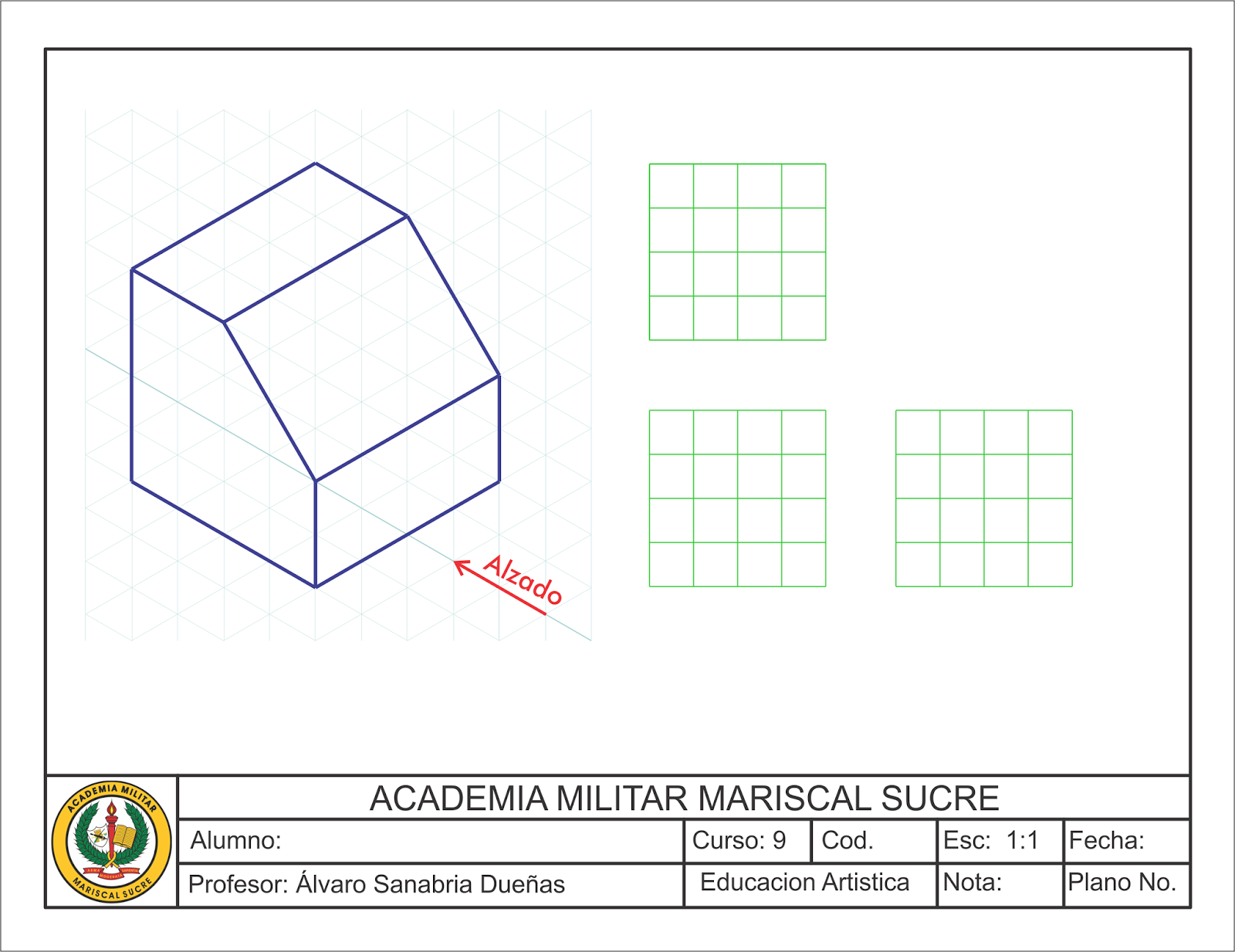 ARTEAMMS: DIBUJO ISOMETRICO