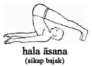 Serba Serbi Hindu - Jawa: Yoga Asana (hala asana)