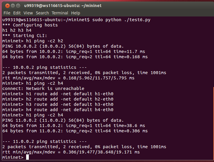 Windys Software Defined Networks Mininet Script With Two Switches Different Subnets 8155